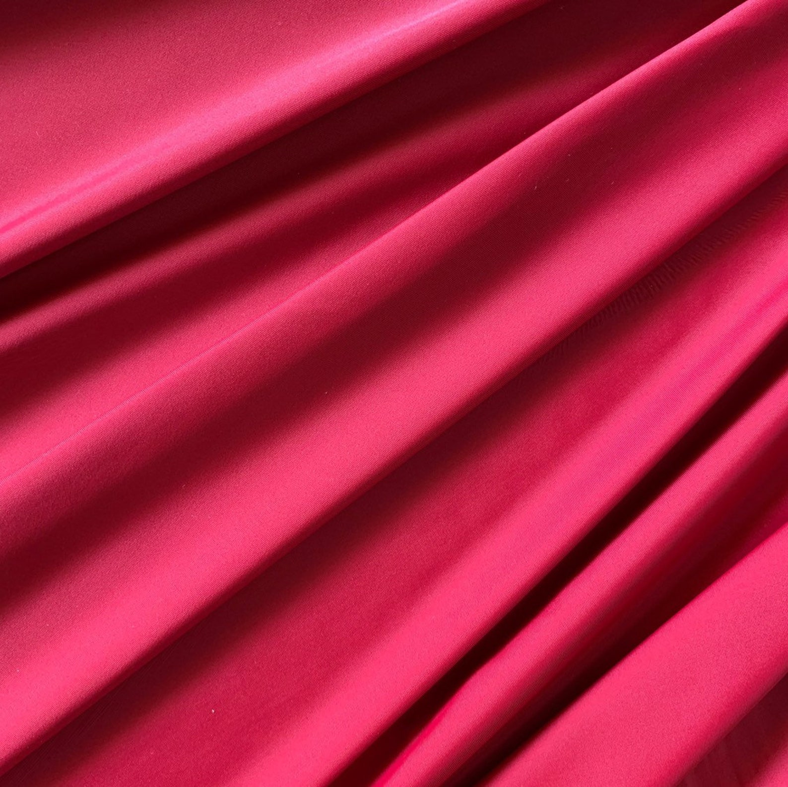 NEW Maroon Swimwear Fabric Nylon Spandex Matte Tricot 4 Way | Etsy