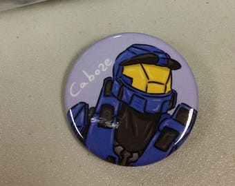 Red Vs Blue Lopez the Heavy 1.5 Pin | Etsy