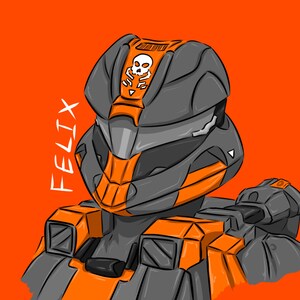 Red Vs Blue - Felix - 3" Sticker - Etsy