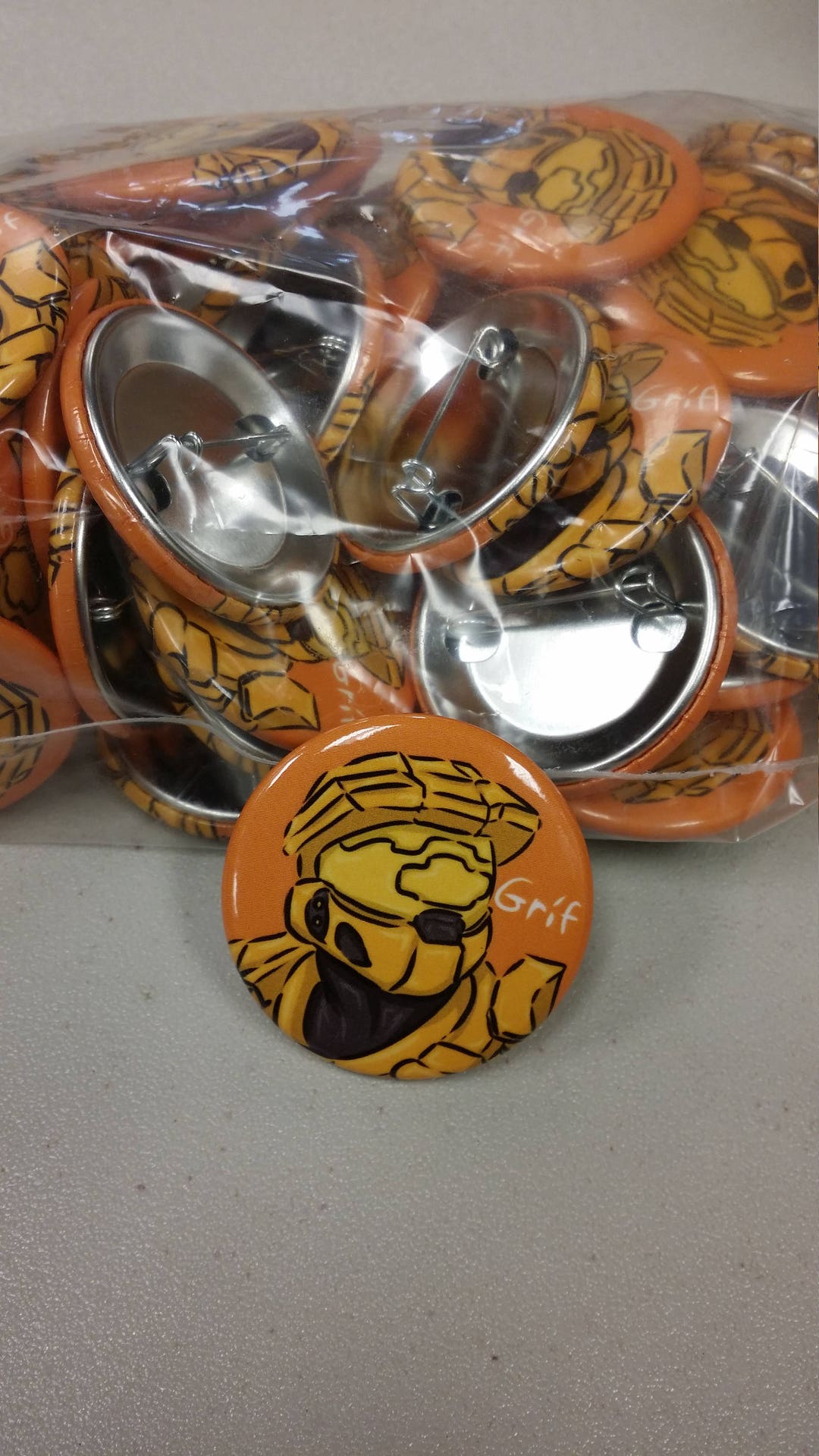 Red Vs Blue Dexter Grif 1.5 Pin - Etsy