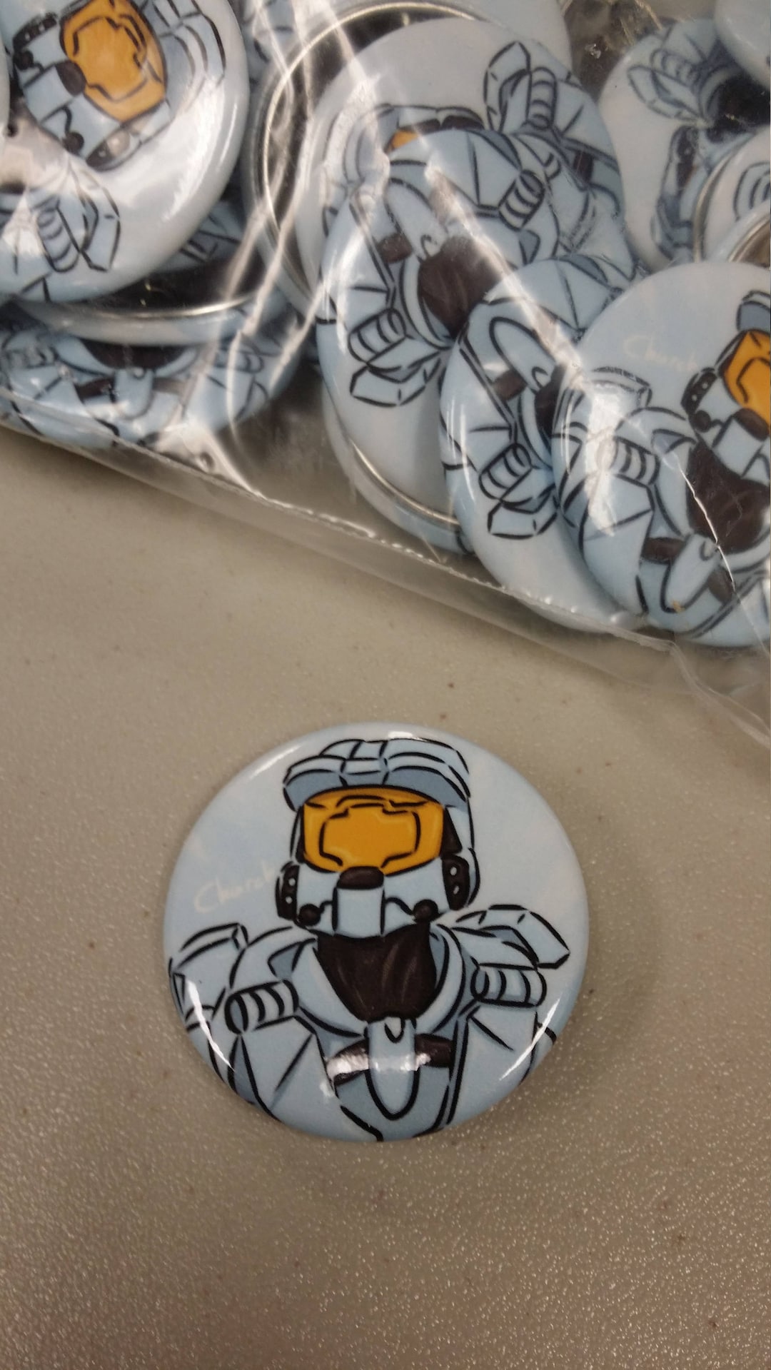 Red Vs Blue - Church - 1.5" Pin - Etsy