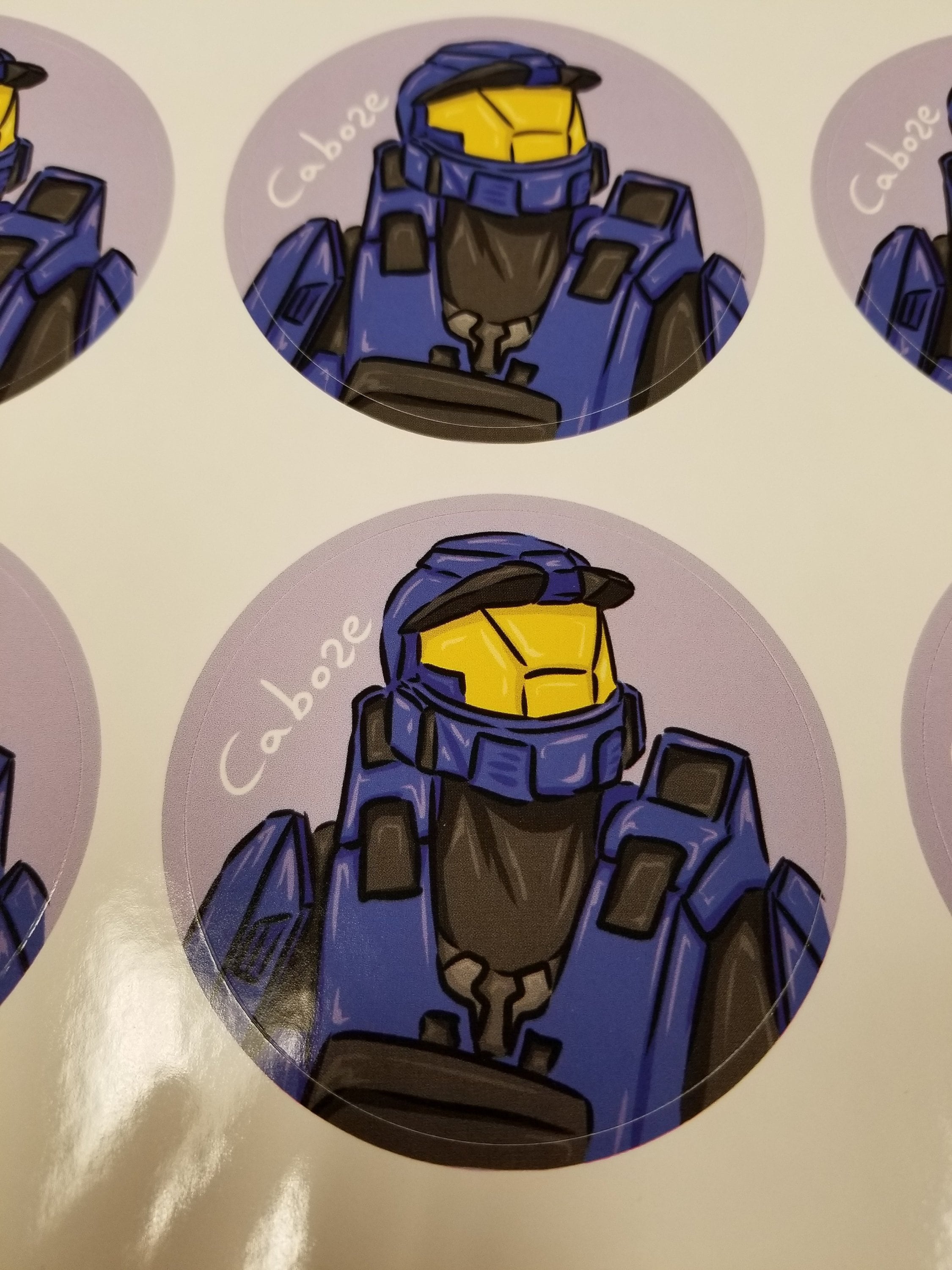 Red Vs Blue Caboose Face