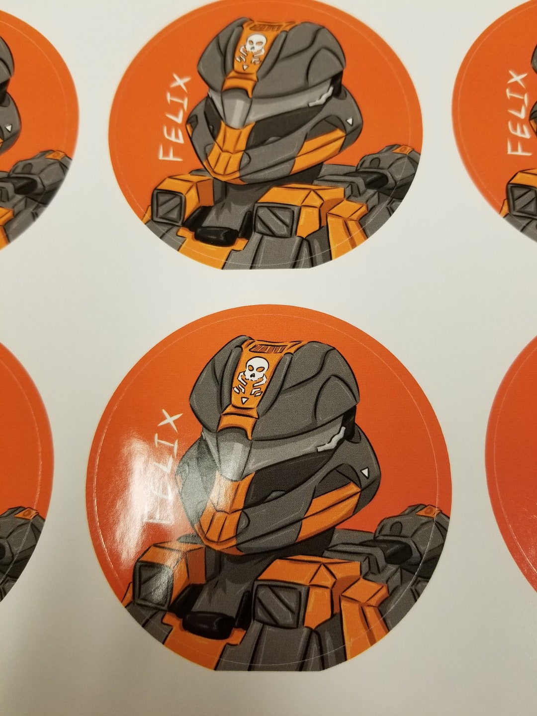 Red Vs Blue - Felix - 3" Sticker - Etsy