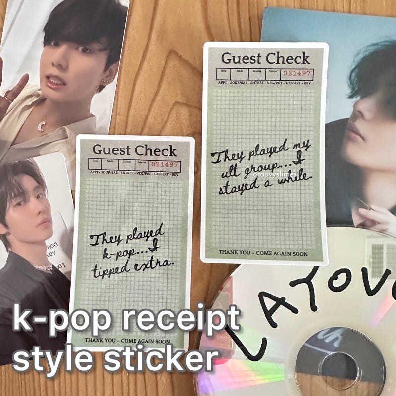 Aesthetic Enhypen Stickers - Etsy