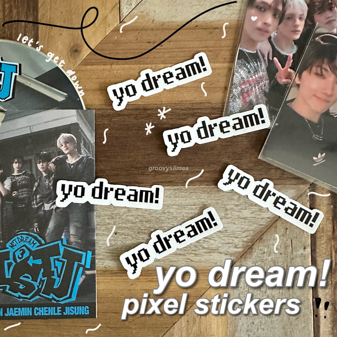 Yo Dream! Nct Dream Stickers | Nct Merch, Ncit Sticker, Nct 127, Nct ...