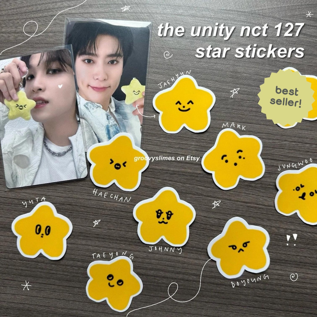 Nct 127 the Unity Starfish Stickers | Nct Merch, Ncit Sticker, Nct 127 ...