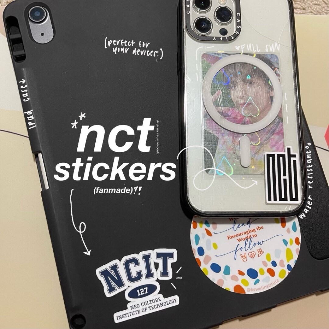 Cute, General Nct Stickers (3 Styles) | Nct Merch, Ncit Sticker, Nct ...