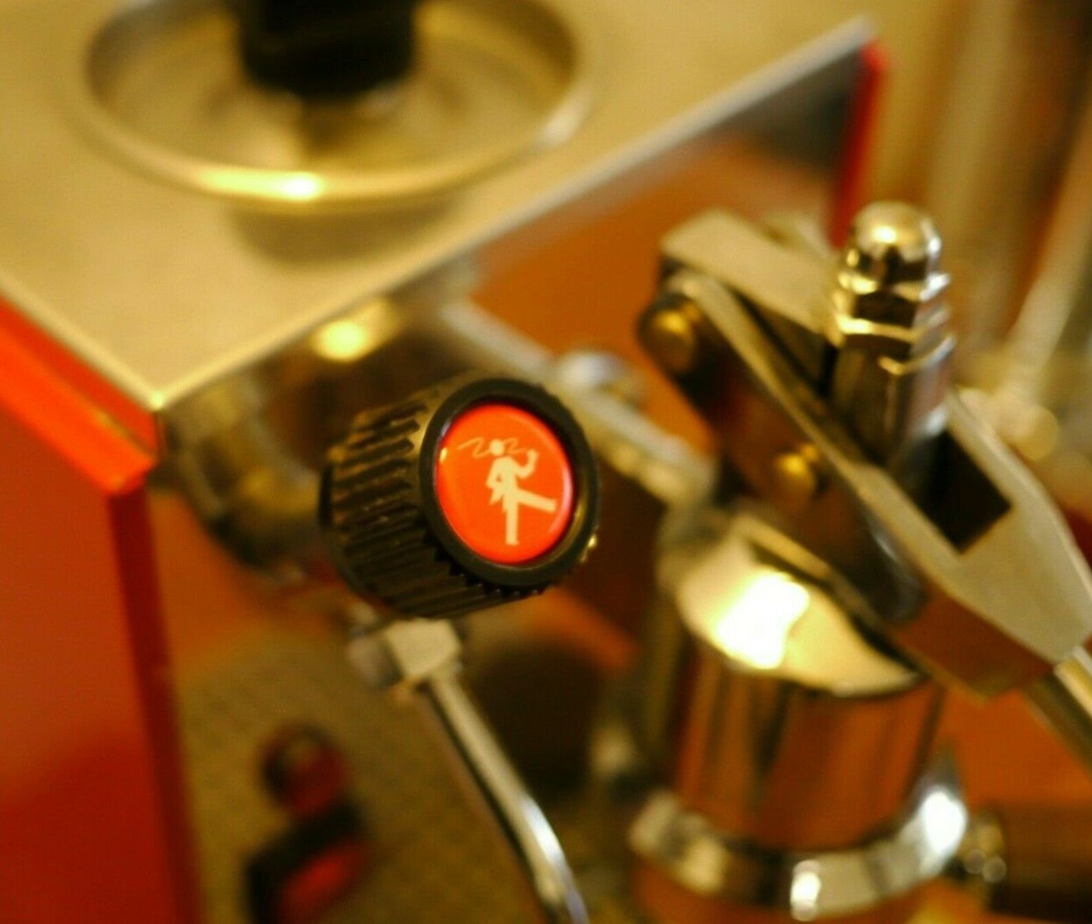 Olympia LOGO Steam Knob Cap / Boiler Knob Cap Sticker Cremina ...