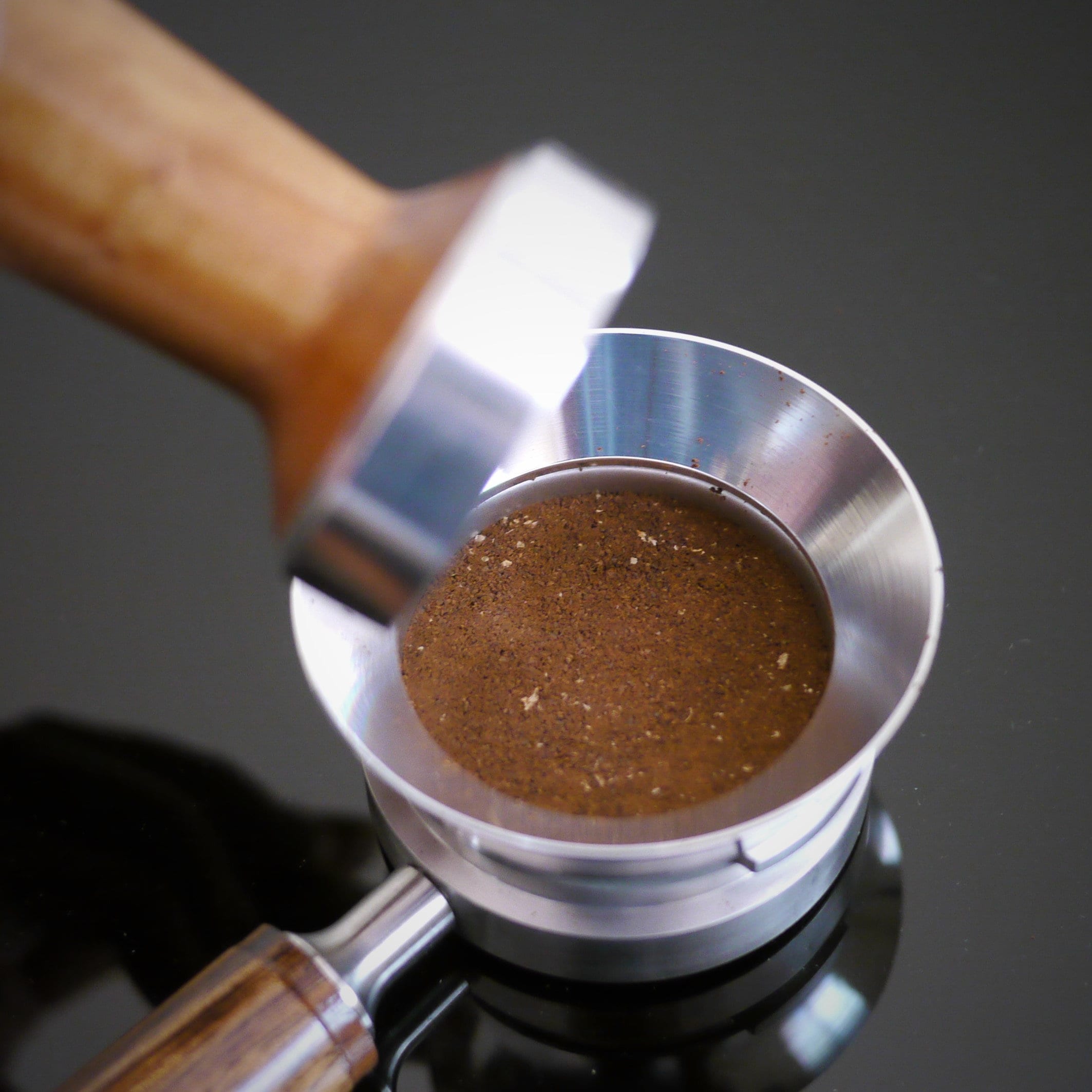 Tamp Through Dosing Funnel for 49 or 51 Mm. Basket Europiccola Nomad ...