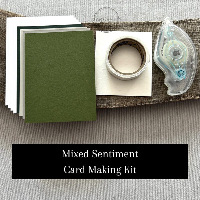 Card Making Kit - Etsy