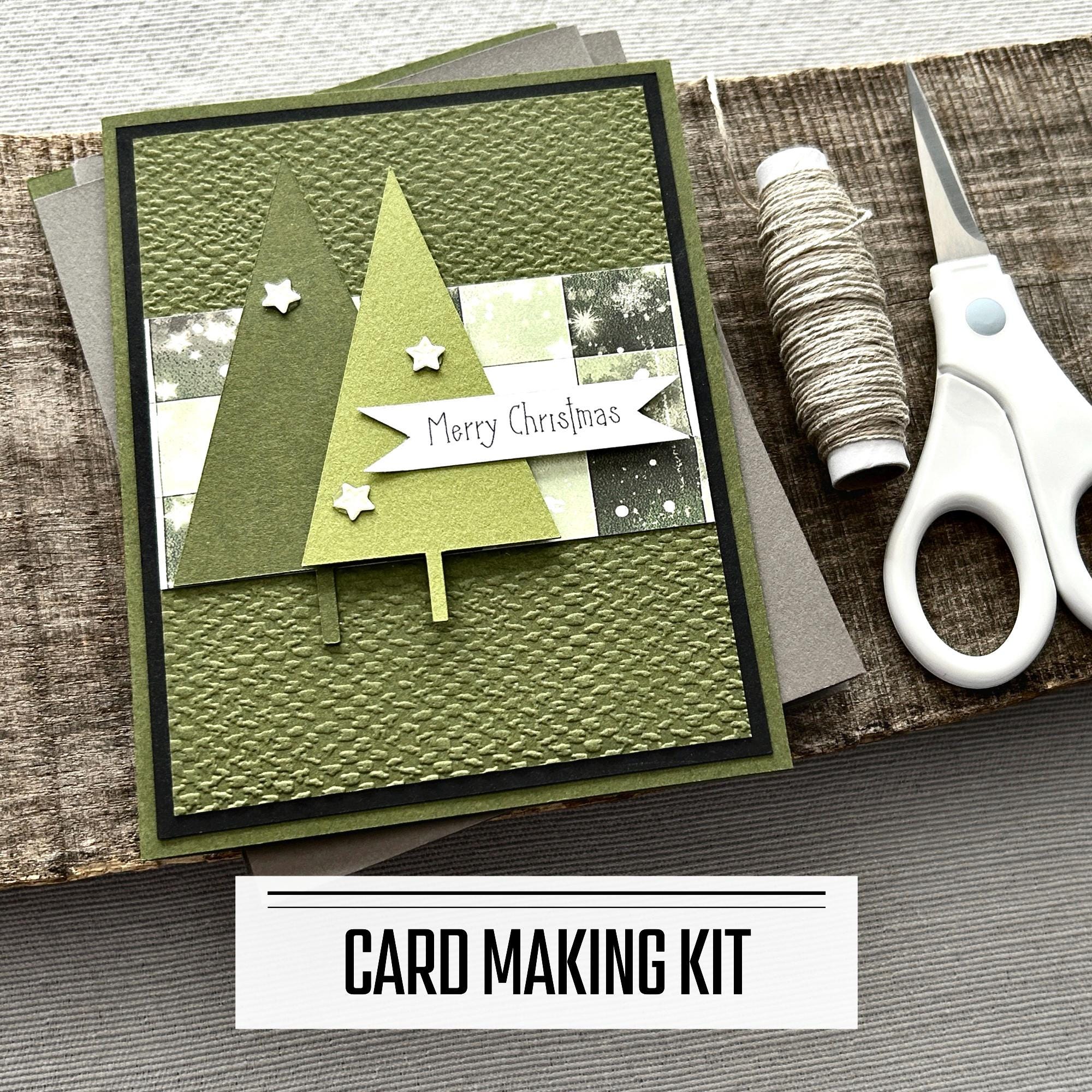 Card Making Kit | Christmas Cards | Handmade Greeting Cards - Etsy