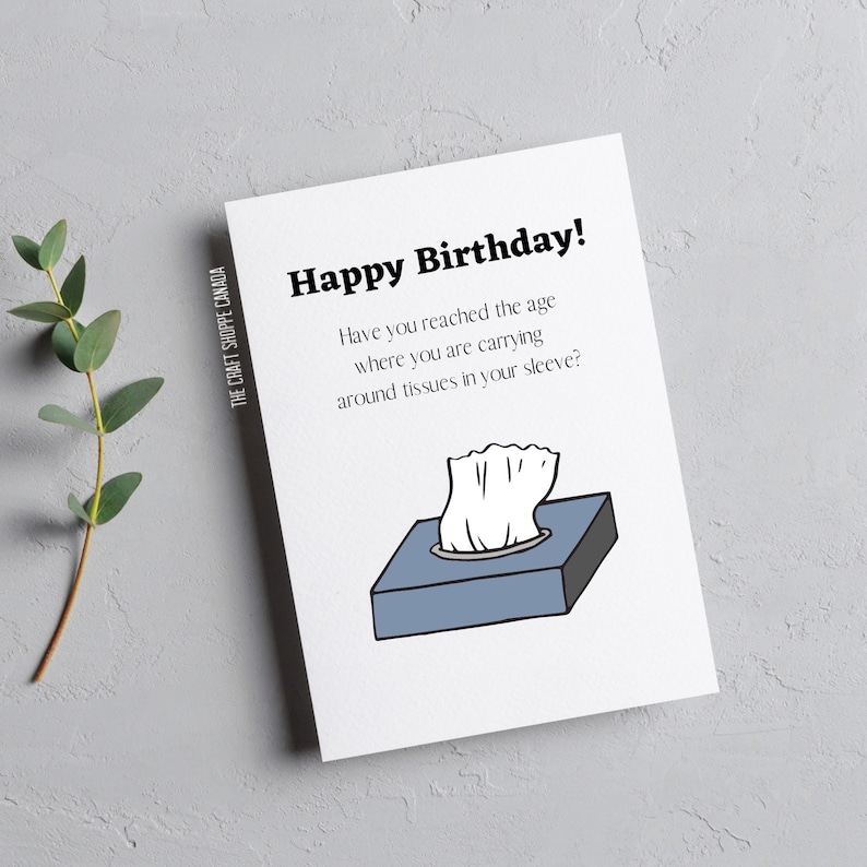 Greeting Card Old Age Birthday Card - Etsy