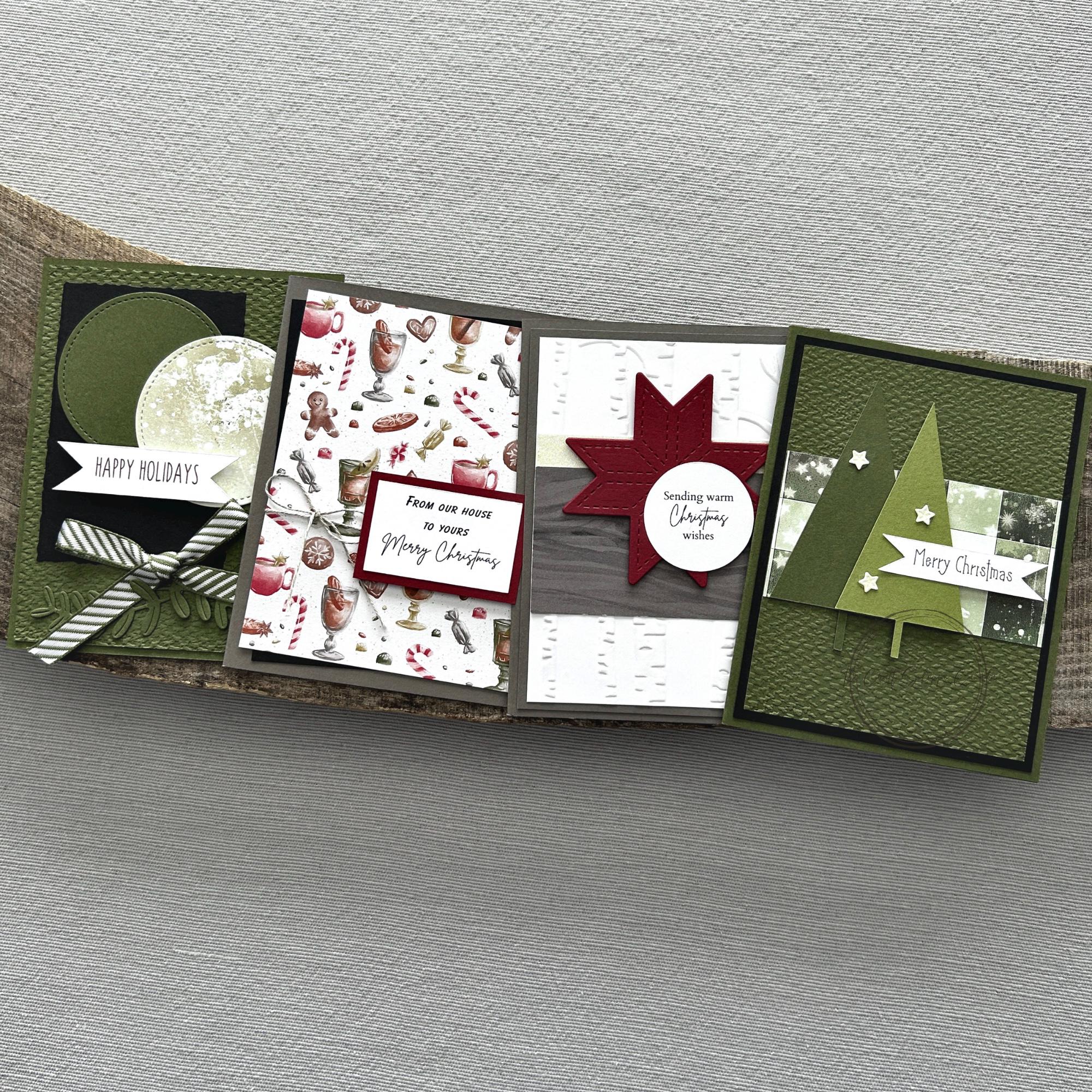 Card Making Kit | Christmas Cards | Handmade Greeting Cards - Etsy