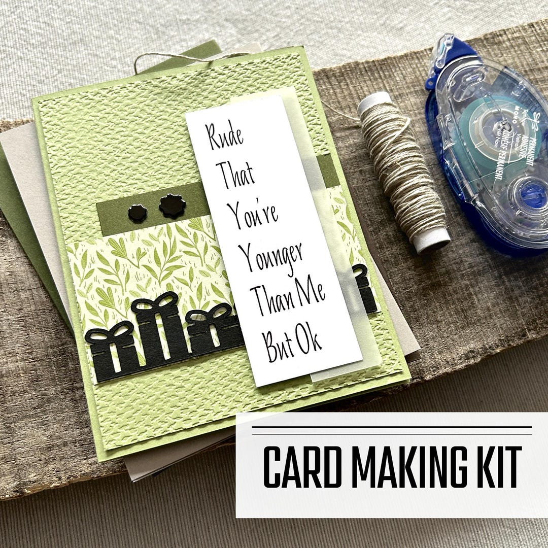 Card Making Kit | Snarky Humorous Cards - Etsy