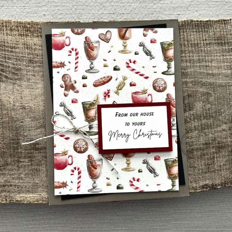 Card Making Kit, Christmas Cards, DIY Holiday Craft - Etsy