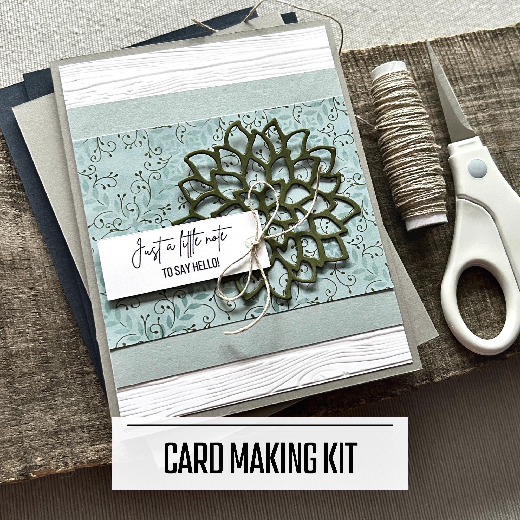 Card Making Kit, Assorted Greeting Cards - Etsy