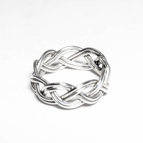 Woven Wire Ring - Etsy