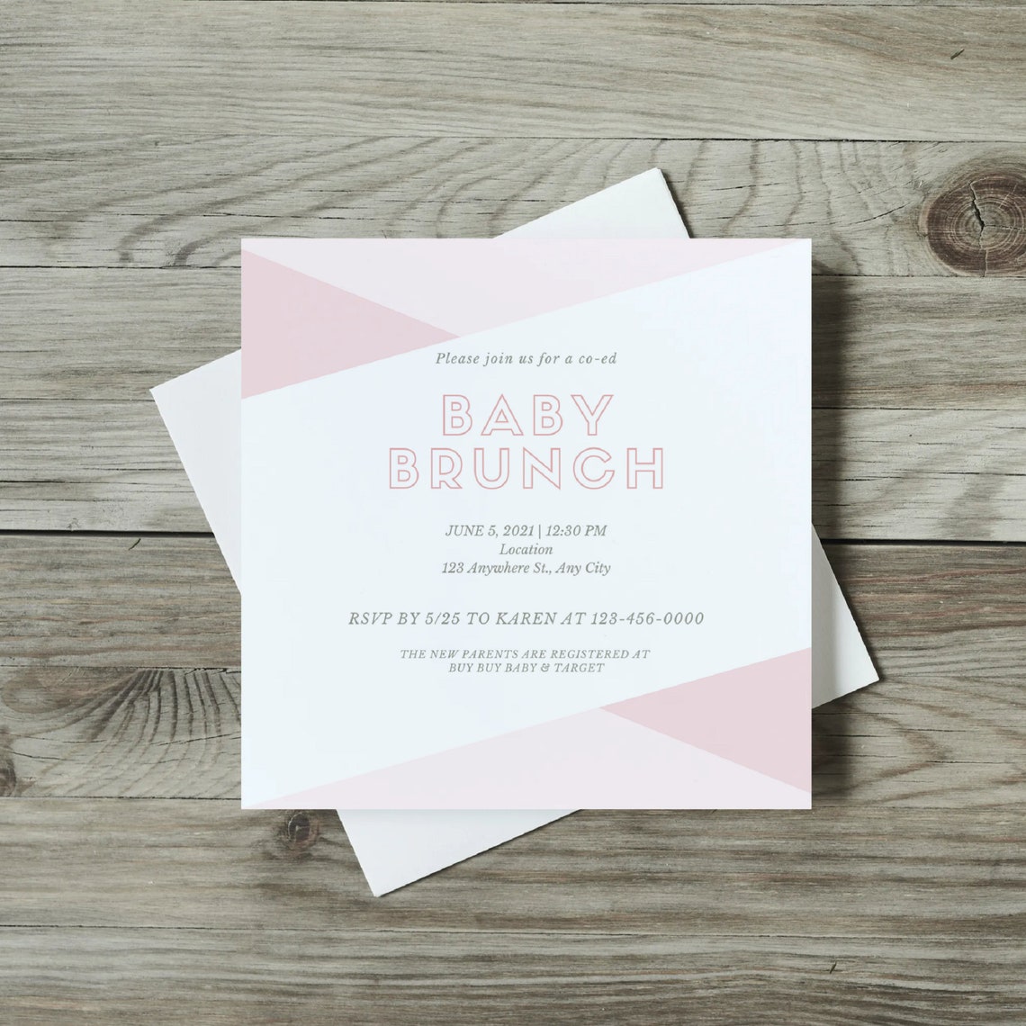 Baby Shower Brunch Invitation - Etsy