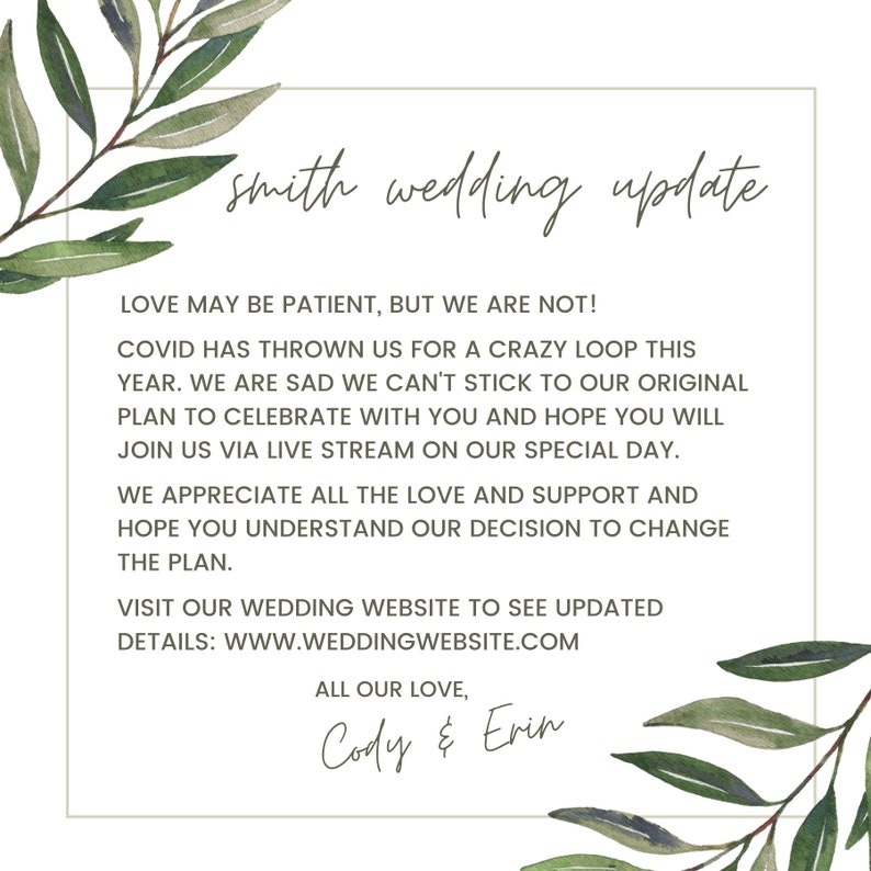 Live Stream Wedding Invite | Etsy Live Stream Wedding Invite | Etsy