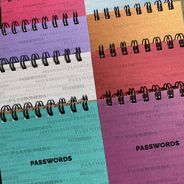 Password Notebook - Etsy