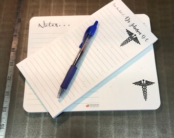 Doctor notepad | Etsy