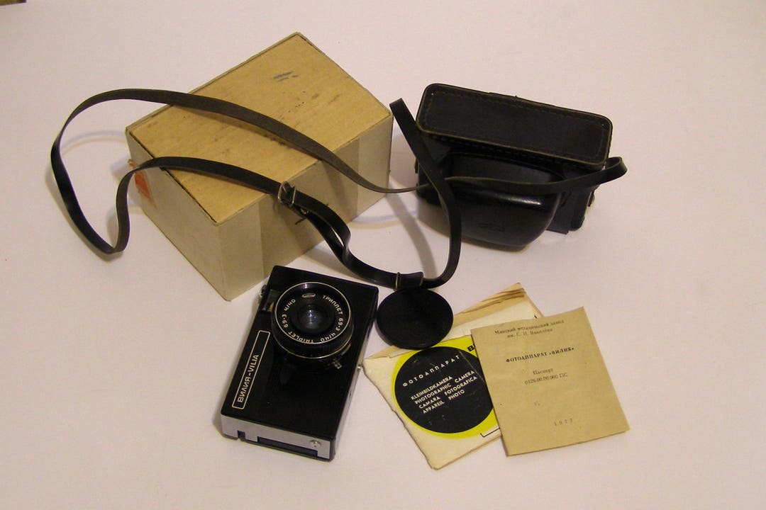 Vintage USSR Camera. Vilia Camera. Photo Camera. - Etsy
