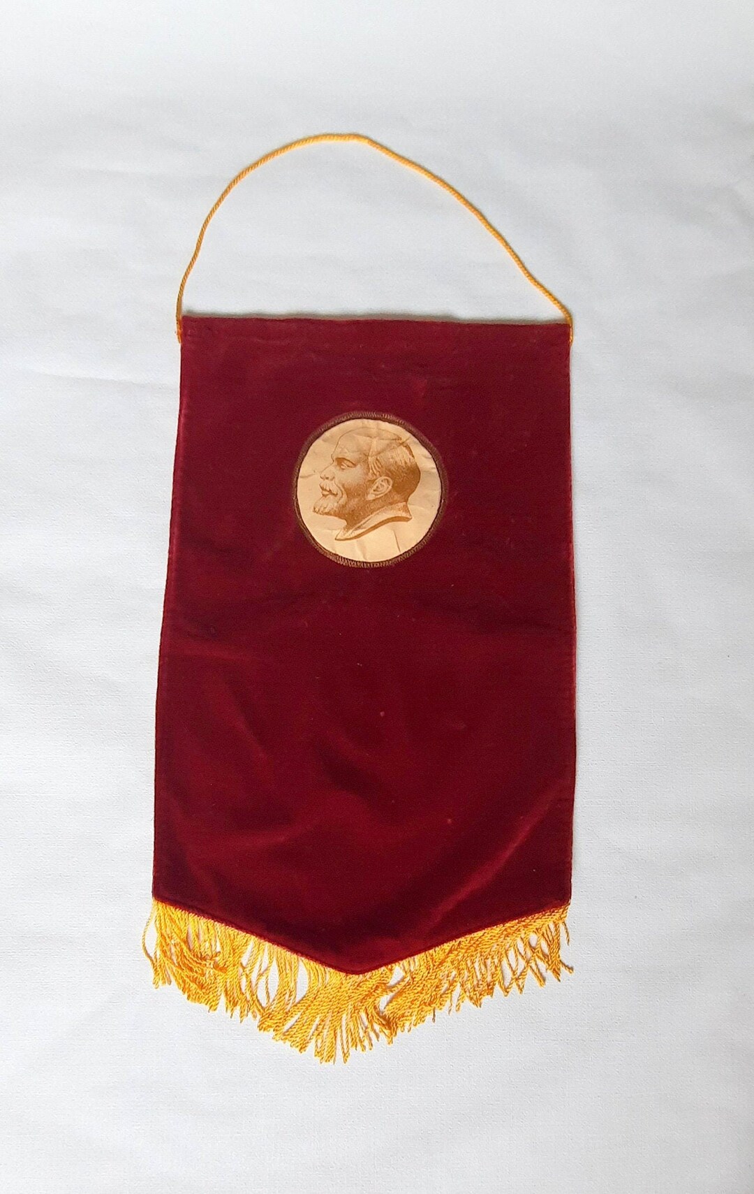 Soviet Flag. Soviet Pennant. Banner USSR. Communist Propaganda. Lenin ...