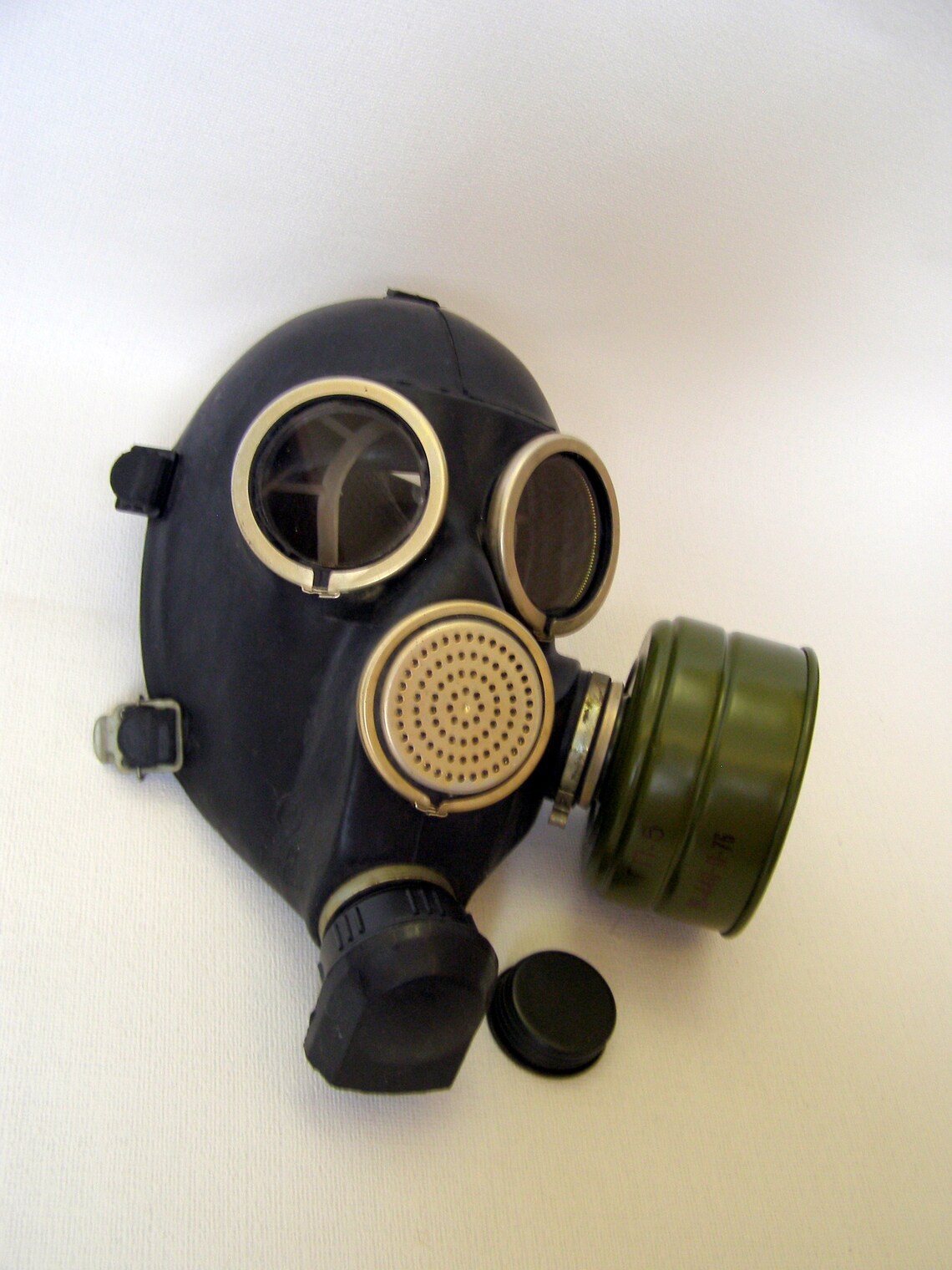 Soviet Gas Mask. Soviet Army Gas Mask. USSR Military. Rubber - Etsy