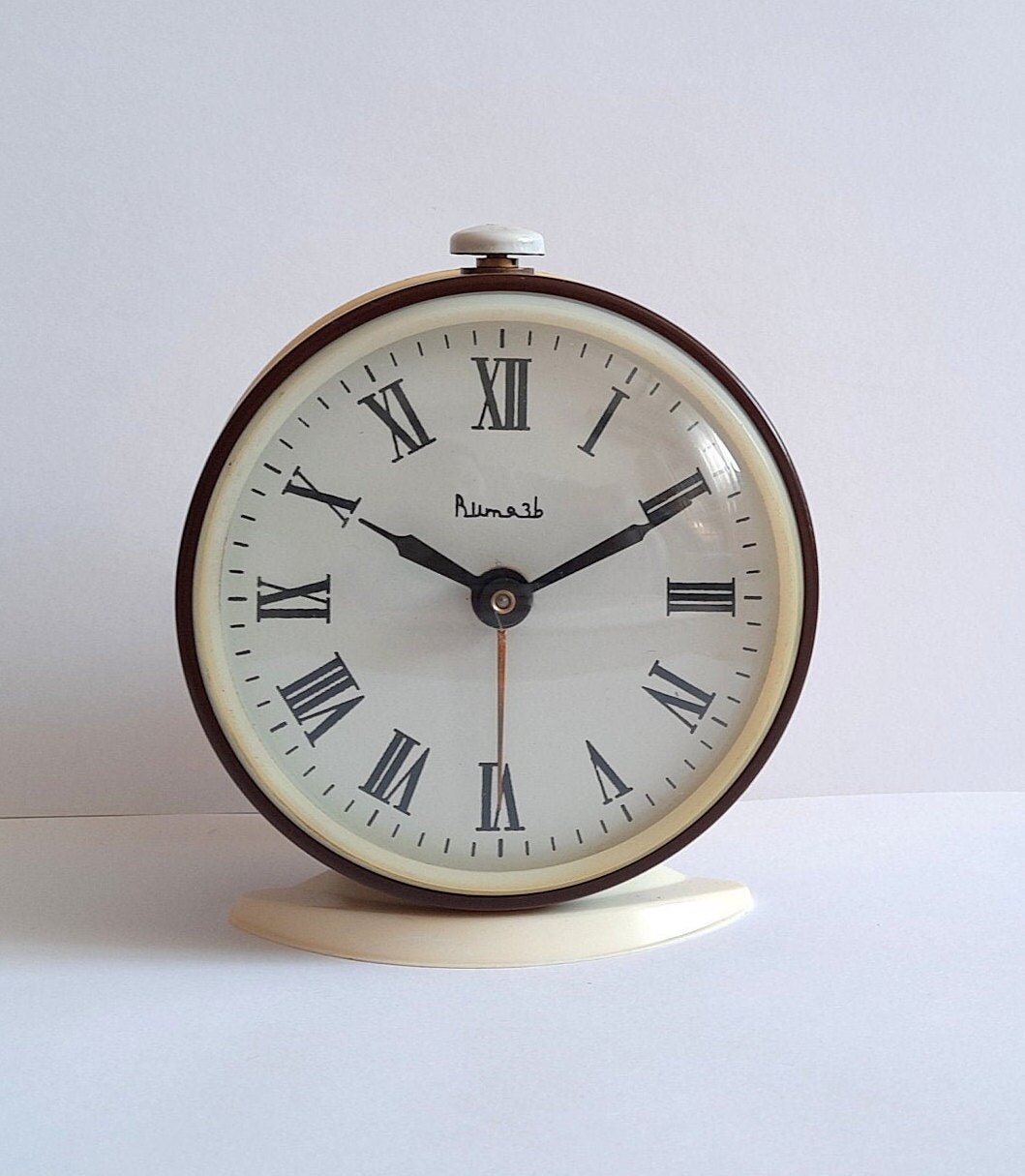 Soviet Clock. Soviet Alarm Clock Vityaz Vintage Alarm Clock - Etsy