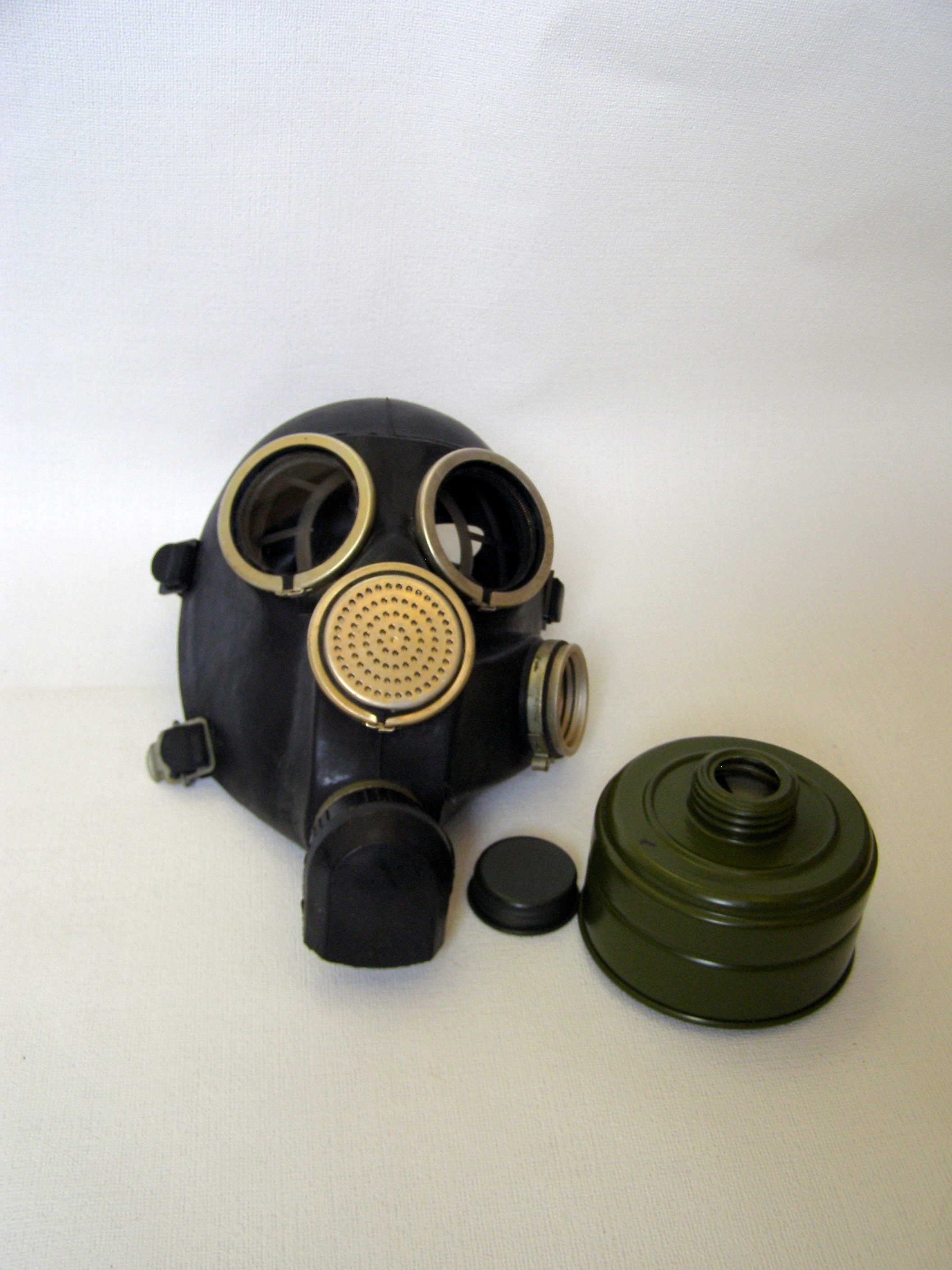 Soviet gas mask. Soviet army gas mask. USSR military. Rubber | Etsy