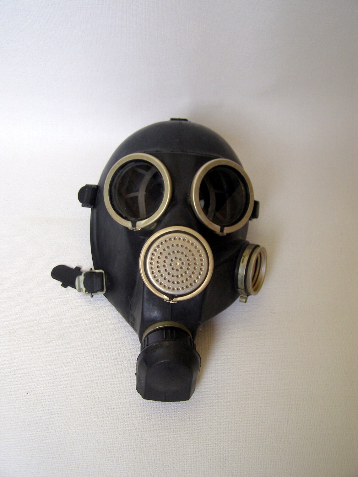 Soviet gas mask. Soviet army gas mask. USSR military. Rubber | Etsy