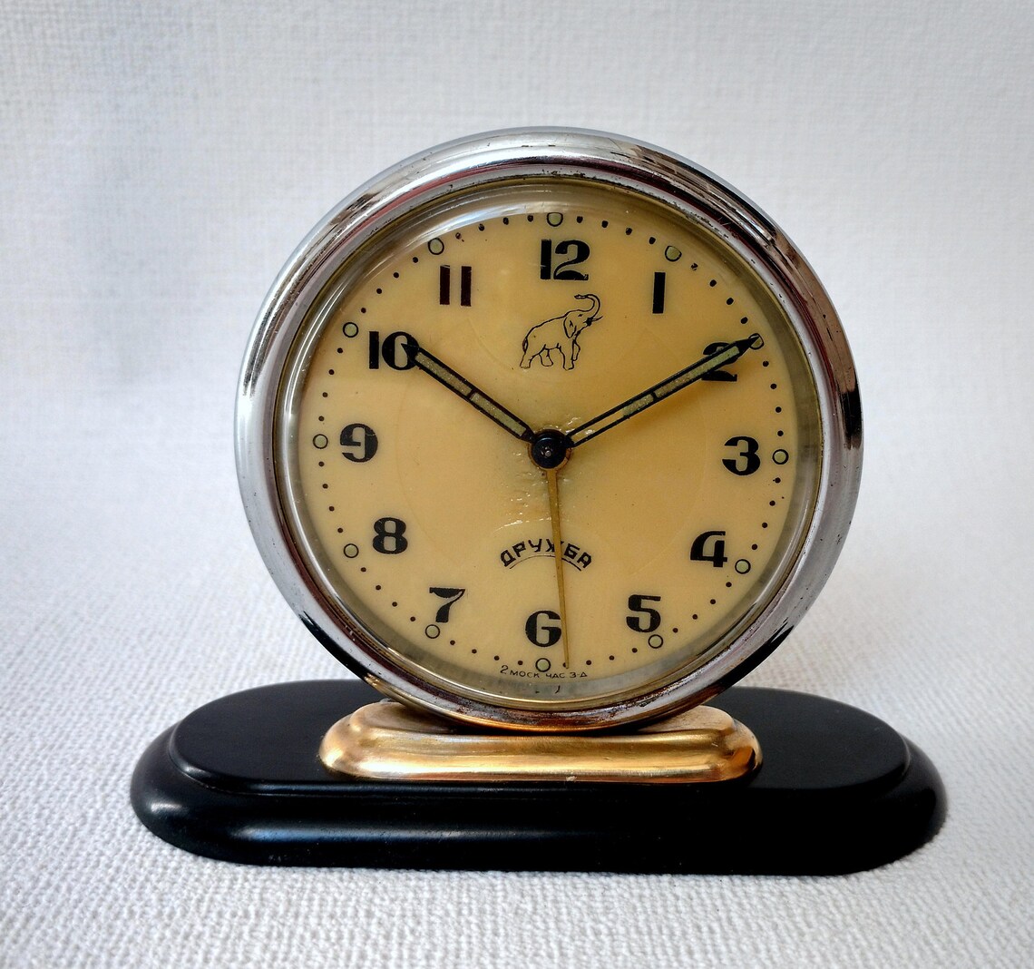 Soviet Alarm Clock. Desk Clock. USSR. Vintage Clock SLAVA. - Etsy