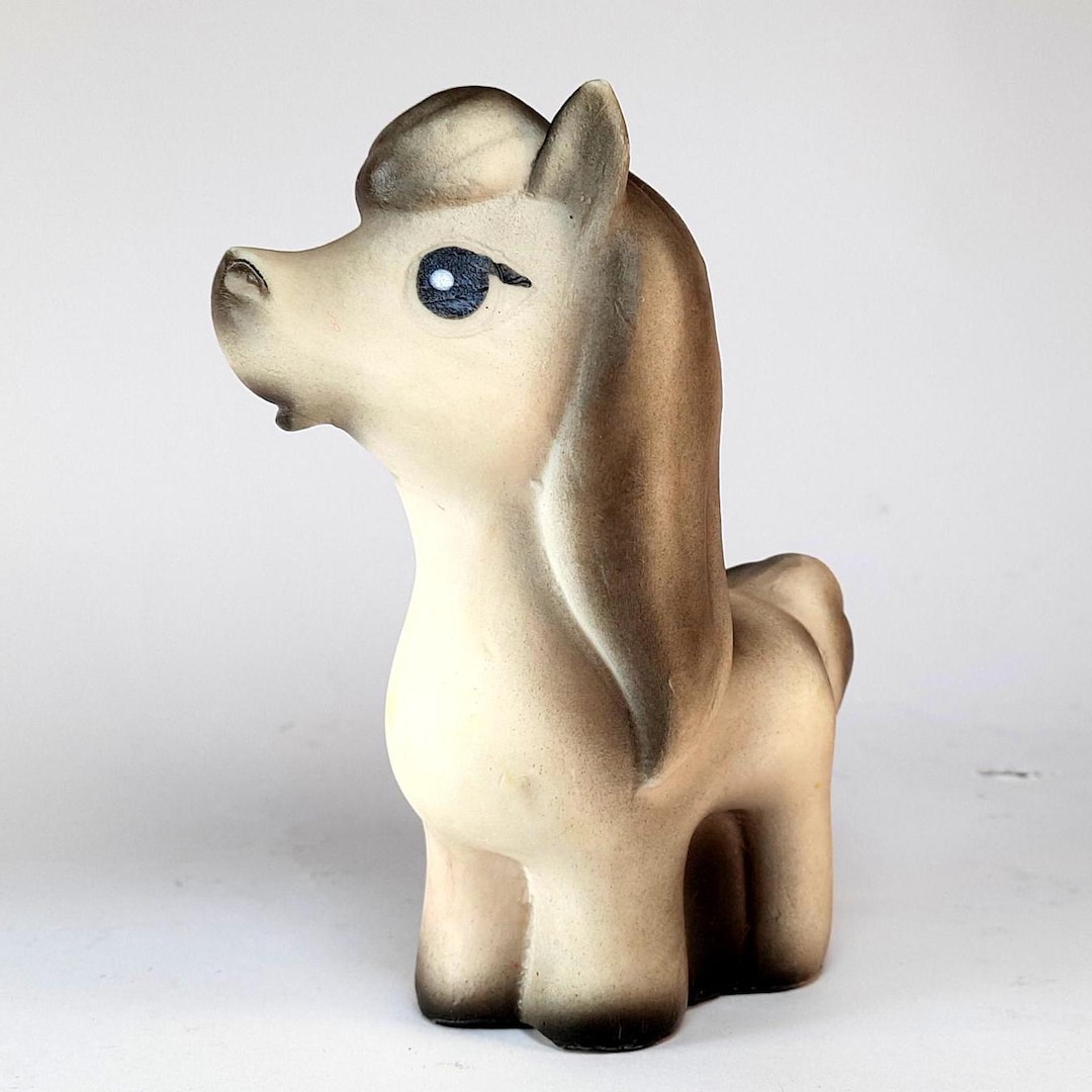 16 Cm Soviet Rubber Toy Horse. Pony, Soviet Toy, Vintage Toy, Soviet ...