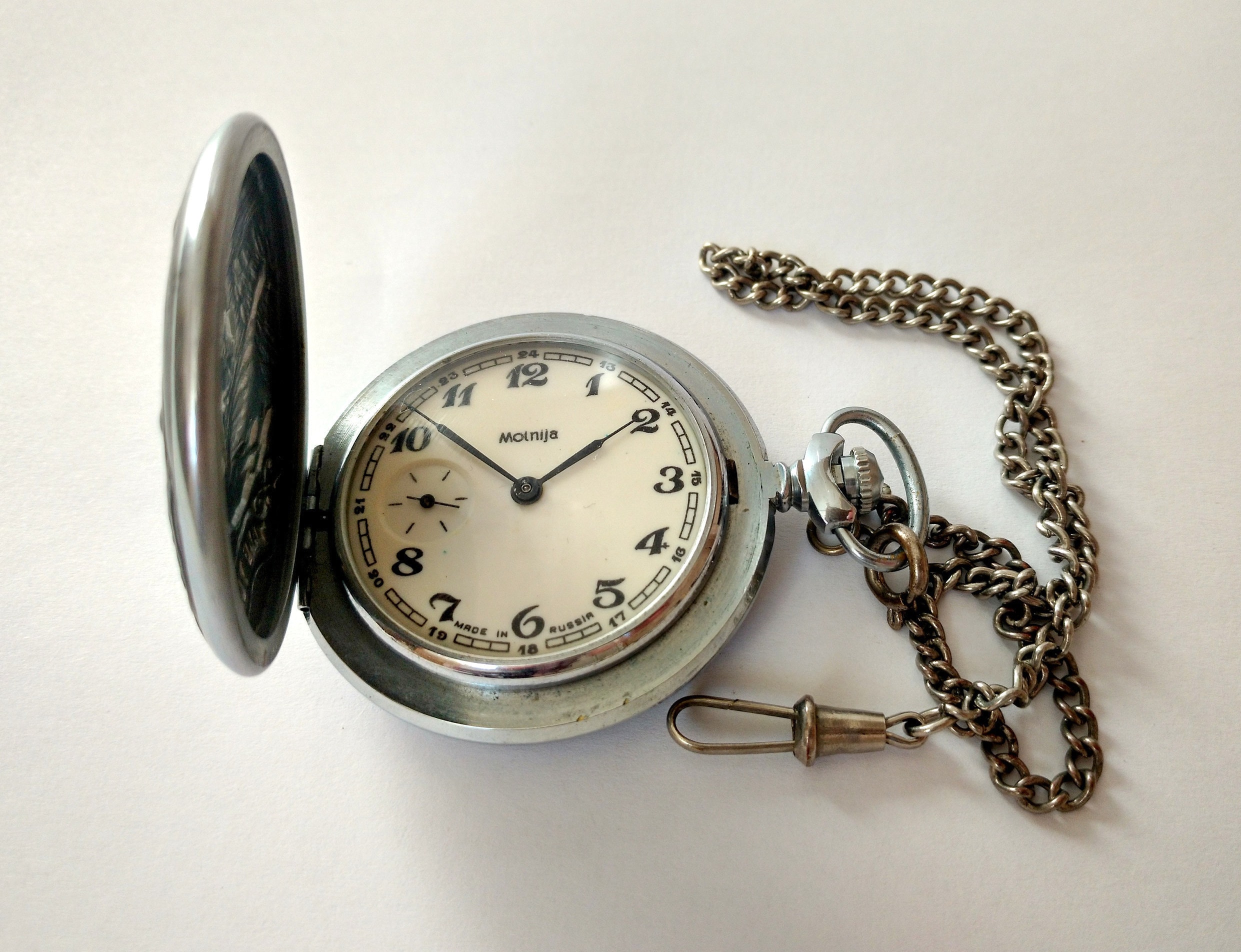 Rare Mechanical Pocket Watch. Soviet Vintage Pocket Watch | Etsy