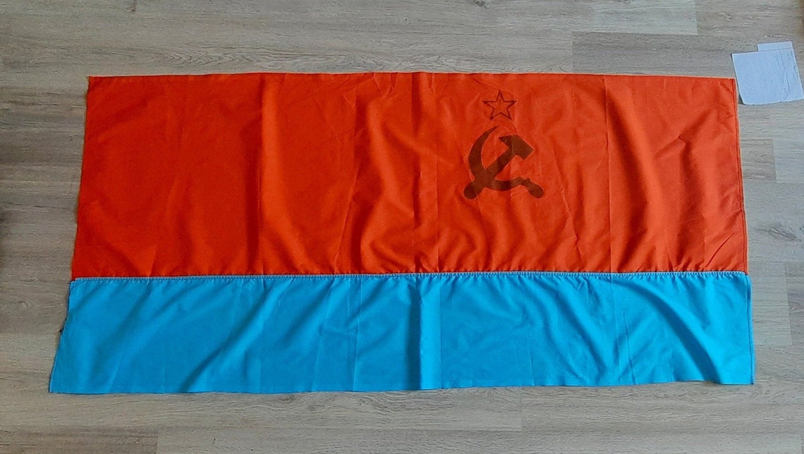 Soviet Flag. Banner USSR. Communist Propaganda. - Etsy