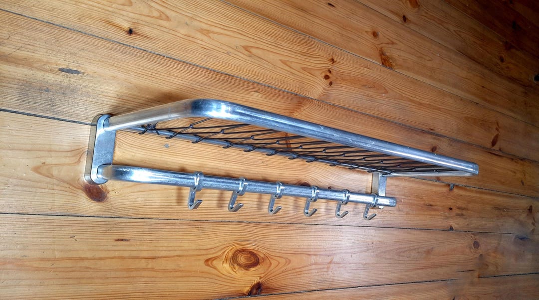 Aluminum Hanger Old. Soviet Hanger. USSR Hanger. Metal Hanger. Towel ...