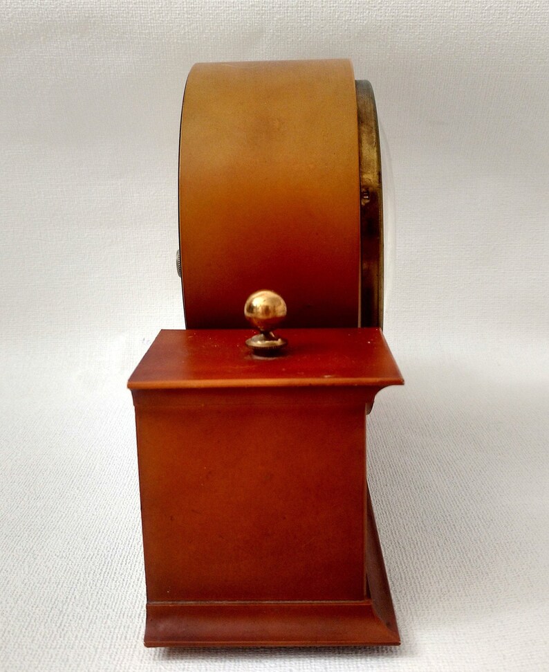 Plastic Desk Clock. Vintage Mantel Clock USSR 1980s. | Etsy