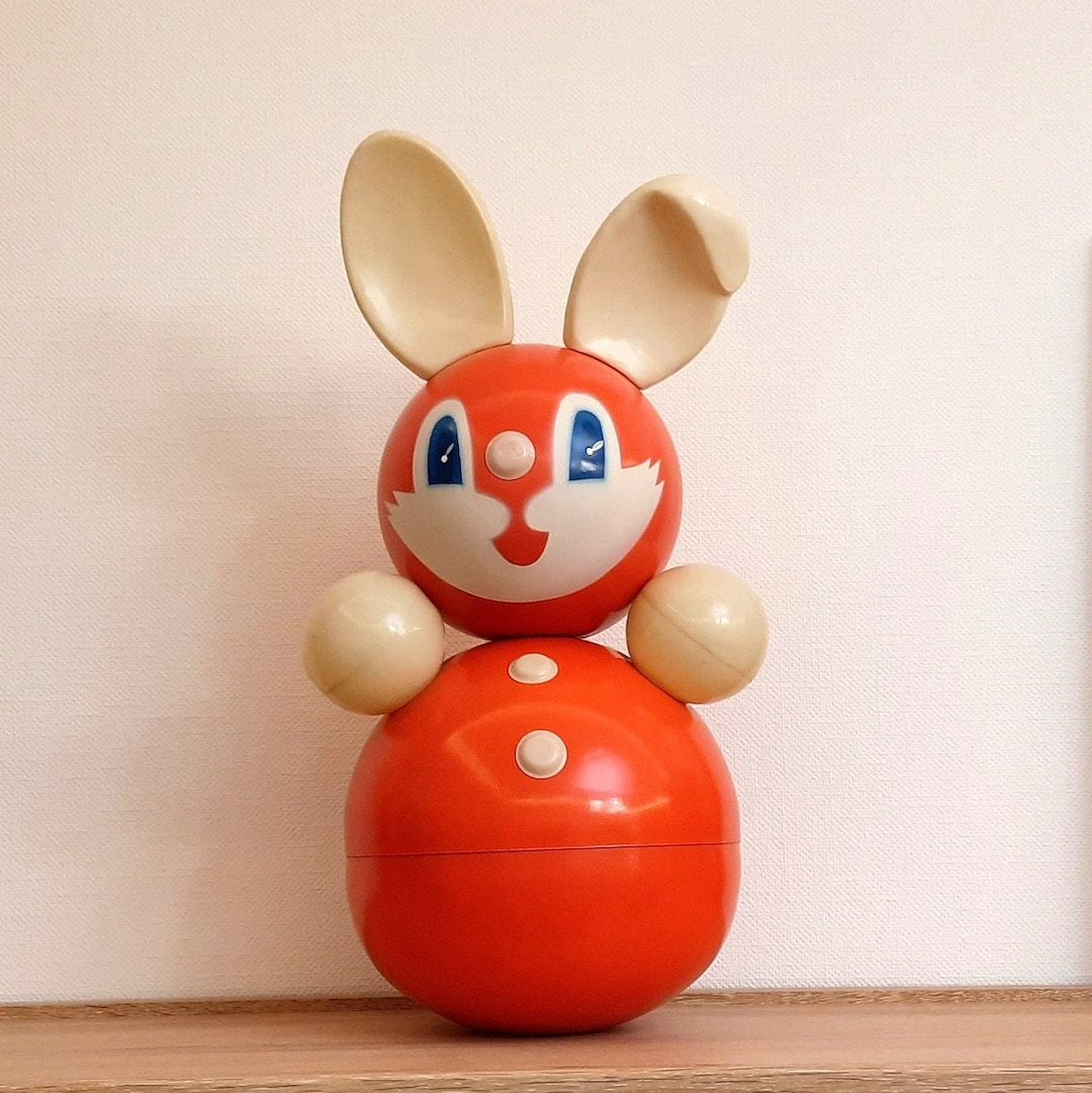 Soviet Roly Poly. USSR 70's. Soviet Hare Doll. Vintage. Roly Poly Ding ...