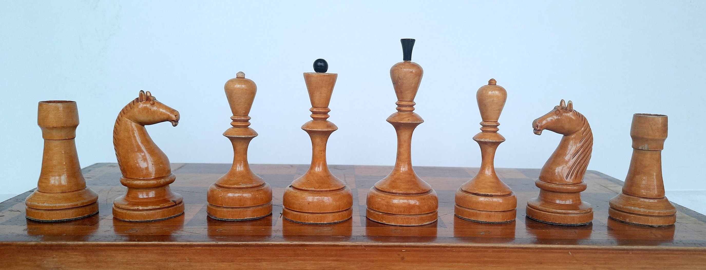 Soviet Chess Tournament. Chess Set USSR. Vintage Wooden Chess ...