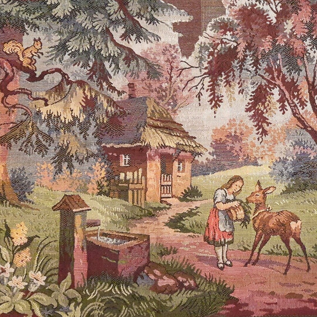 Germany. Vintage Gobelin Carpet, Wall Carpet. - Etsy