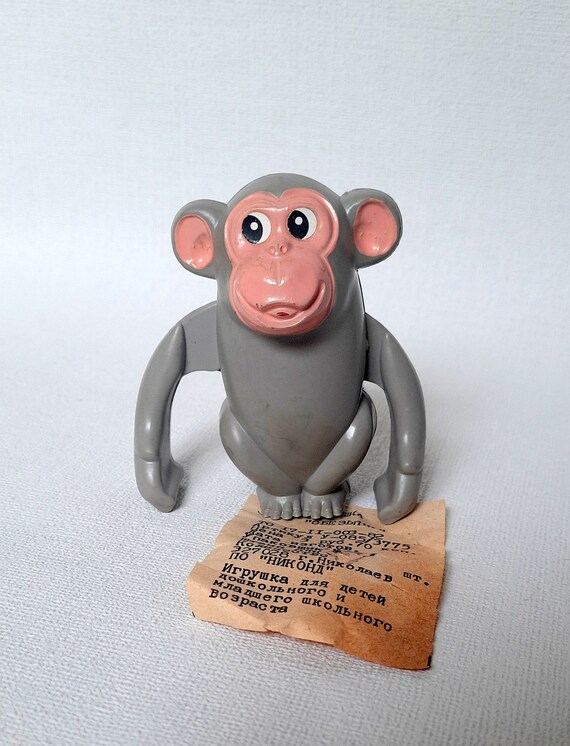 NEW Soviet clockwork monkey clockwork Vintage monkey | Etsy