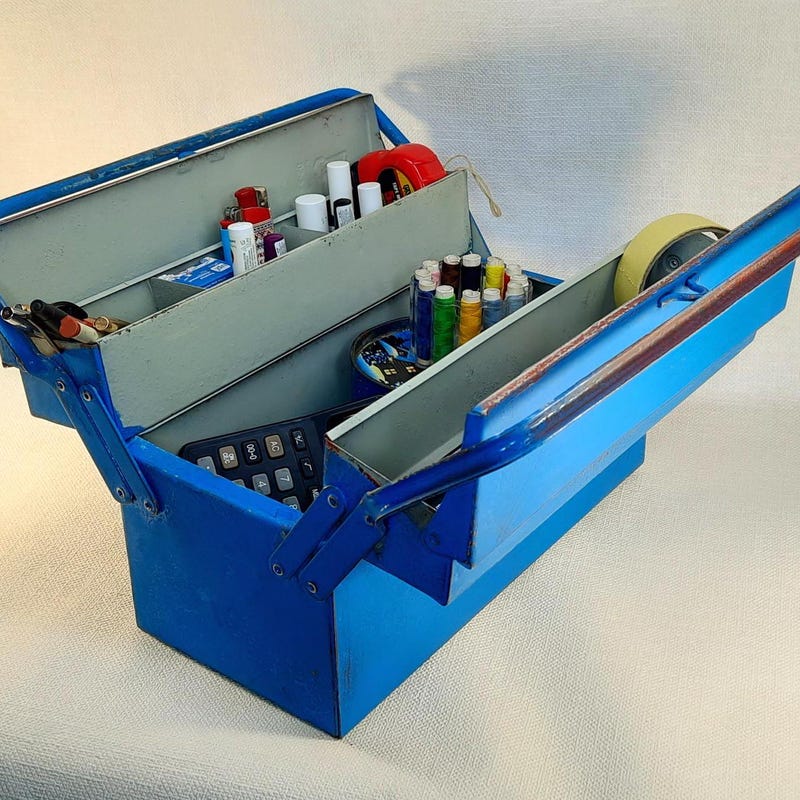 Metal Tool Box - Etsy