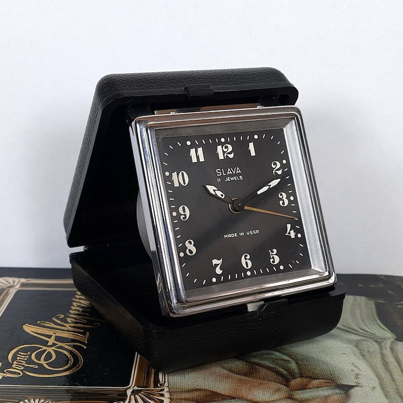 Vintage Travel Clock - Etsy