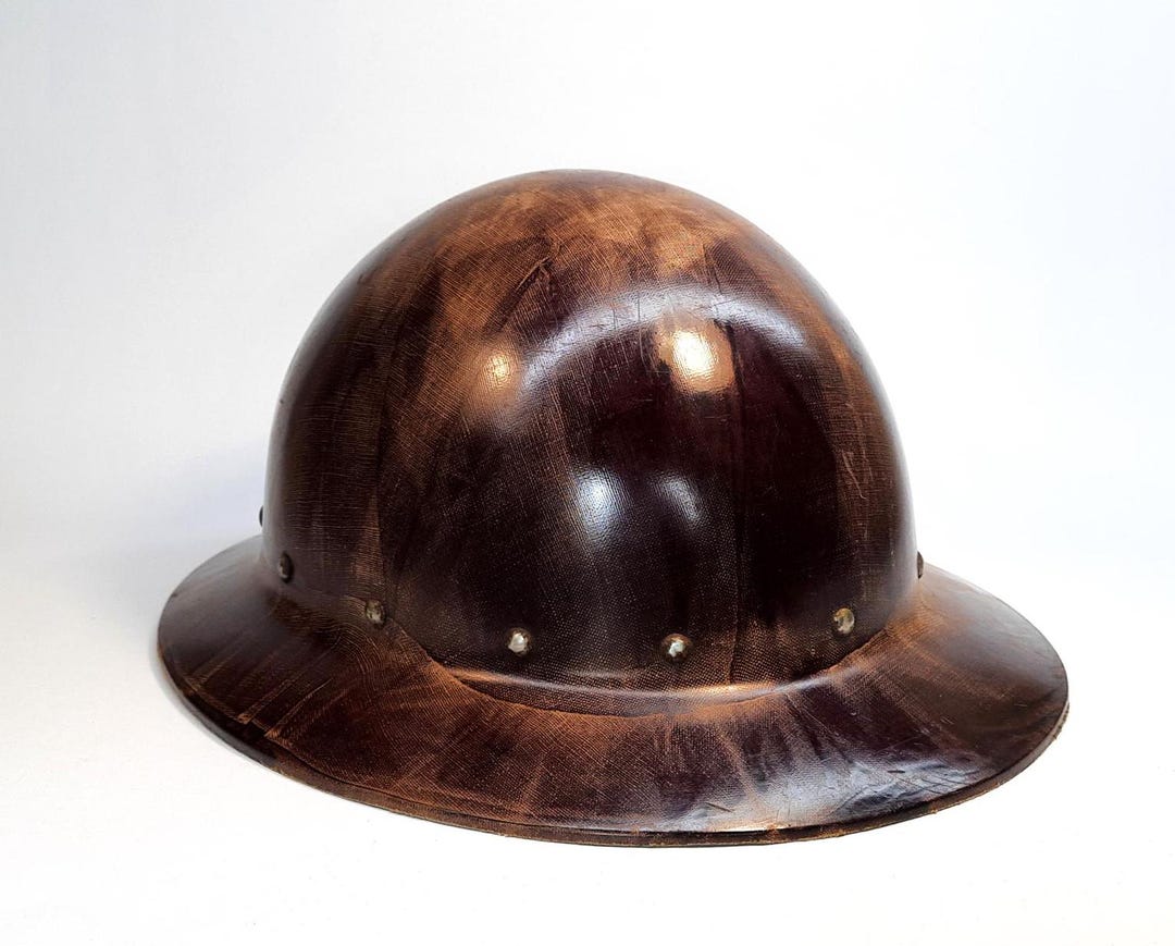 Soviet Miner's Helmet.vintage Old Helmet.soviet Miner Helmet.miners ...