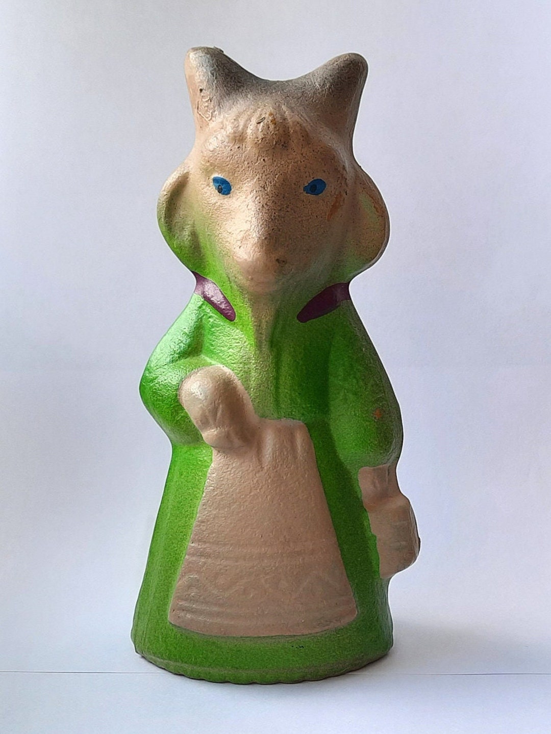 Soviet Rubber Toy Goat. Goat, Soviet Toy, Vintage Toy, Soviet Animals ...