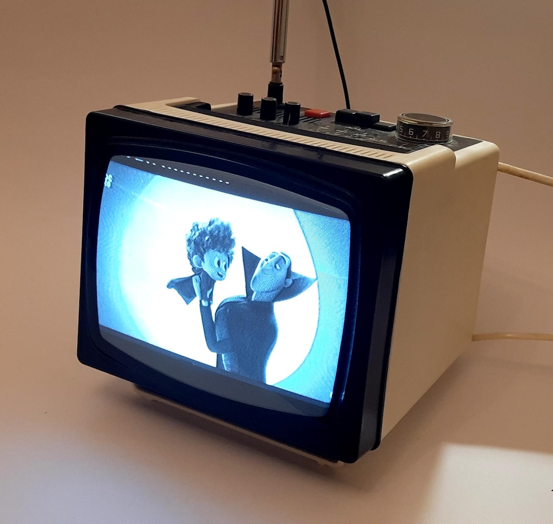 Vintage Portable Television.soviet Tv.electronics.television USSR. Age ...