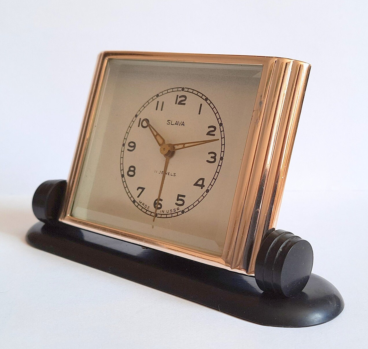 Soviet Alarm Clock. Desk Clock USSR. Vintage Clock SLAVA. - Etsy