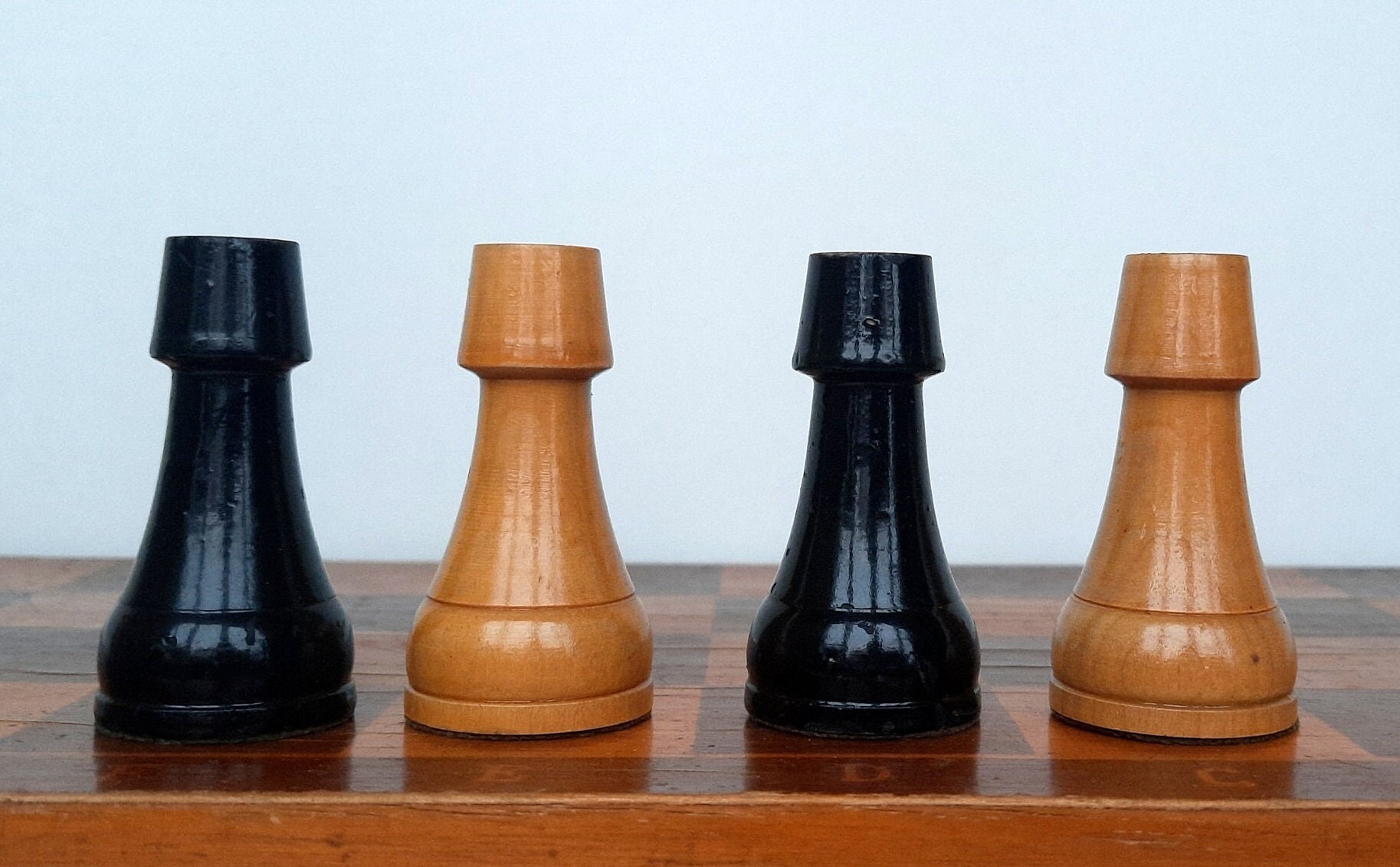 Soviet Chess Set Vintage Wooden Chess Set Chess USSR. - Etsy