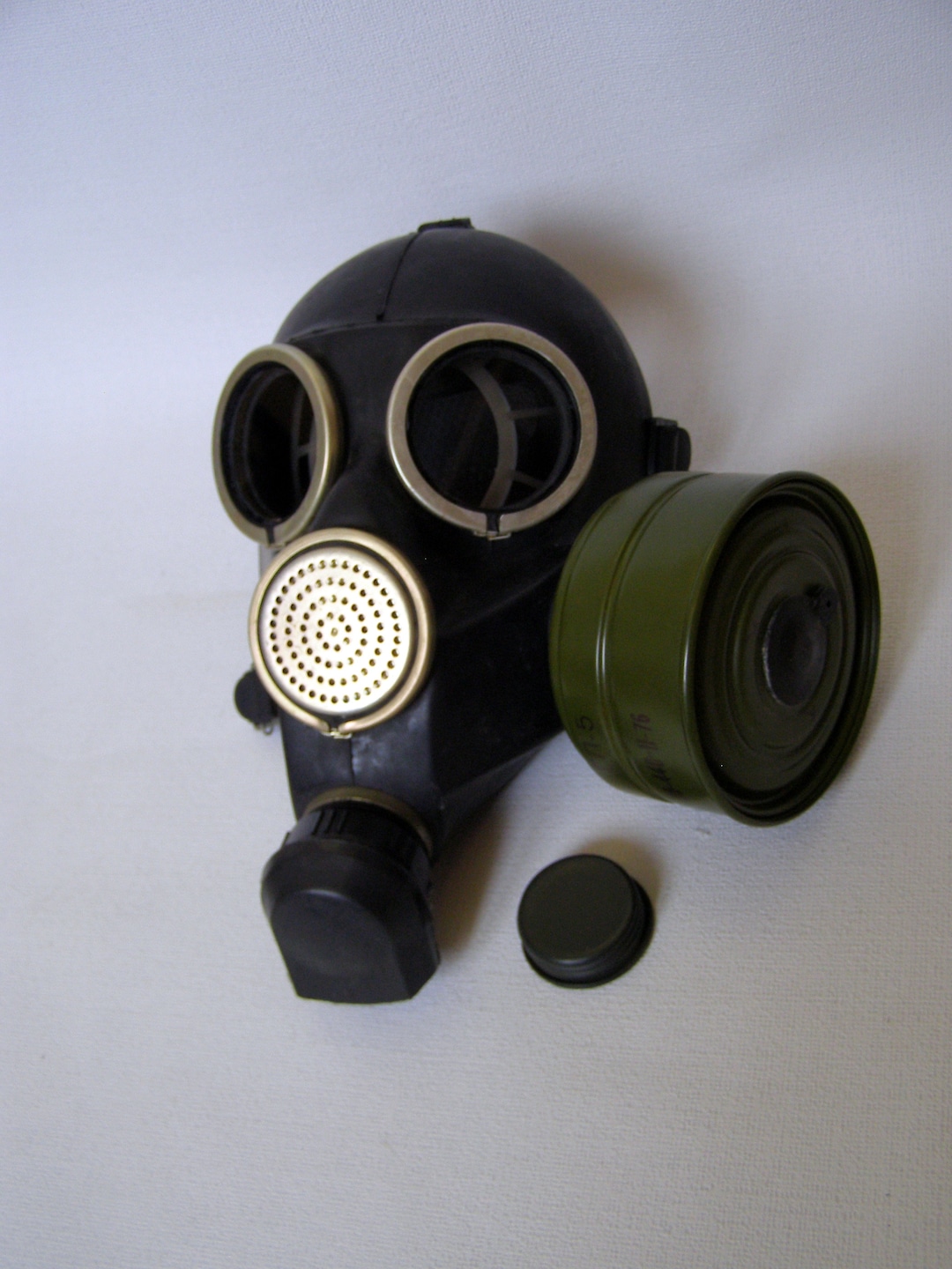 Soviet Gas Mask. Soviet Army Gas Mask. USSR Military. Rubber Mask. - Etsy