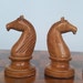 Soviet Chess Tournament. Chess Set USSR. Vintage Wooden Chess ...